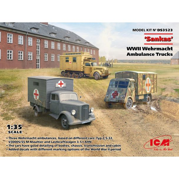 ICM : Ambulance Truck Ford Type2.5 / renault 3.5t AHN / FOrd V3000S/SS ...